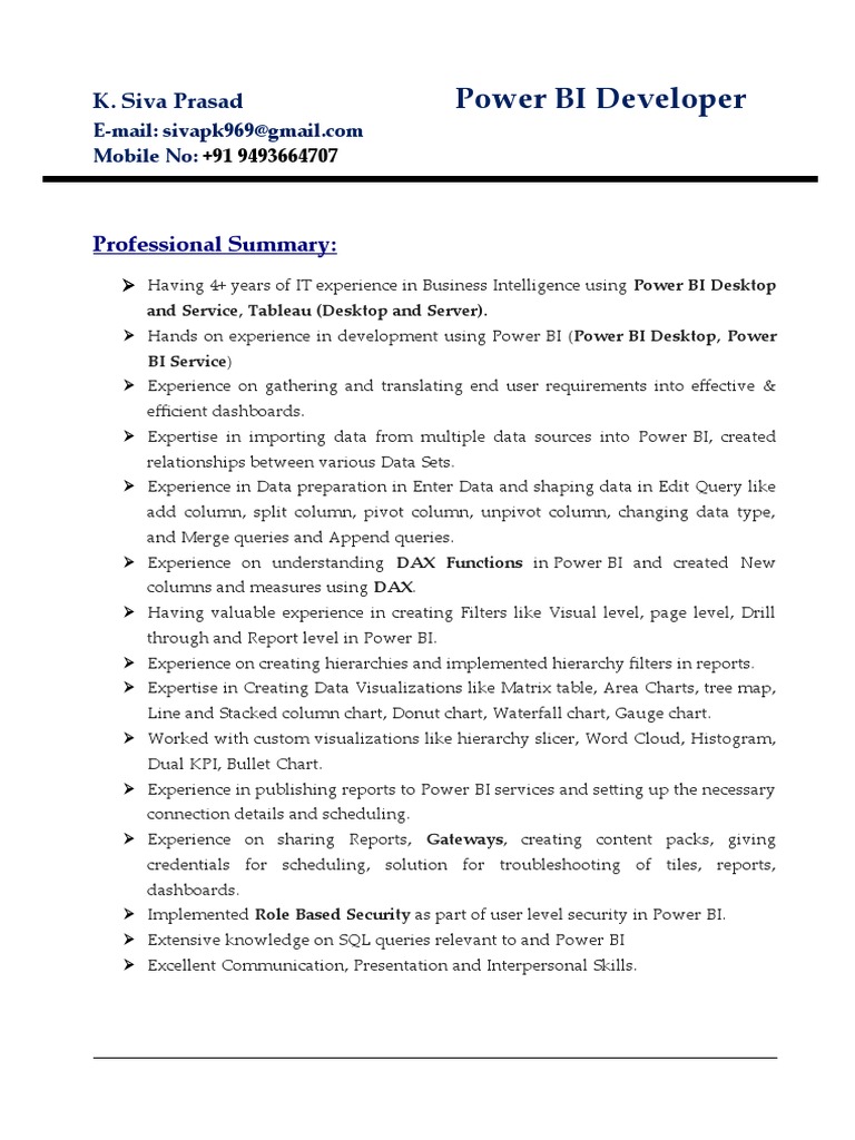 Naukri SivaPrasadK (4y 0m) | PDF | Databases | Microsoft Sql Server