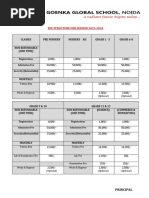 School Fee Structure 2024-2025 | PDF