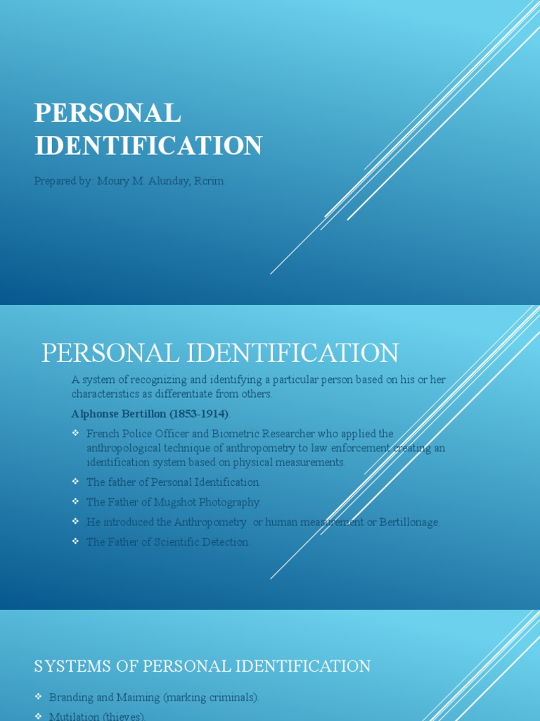 PERSONAL IDENTIFICATION by MMA (Autosaved) (Autosaved) (Autosaved ...