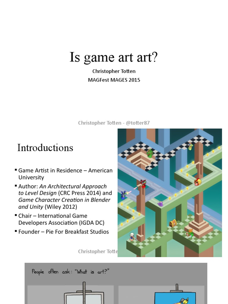 Is Game Art Art | PDF