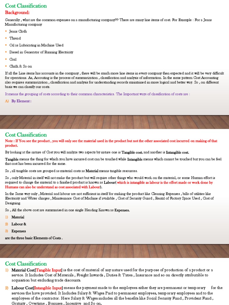 Management Accounting - Chapter 2 | PDF | Employment | Expense
