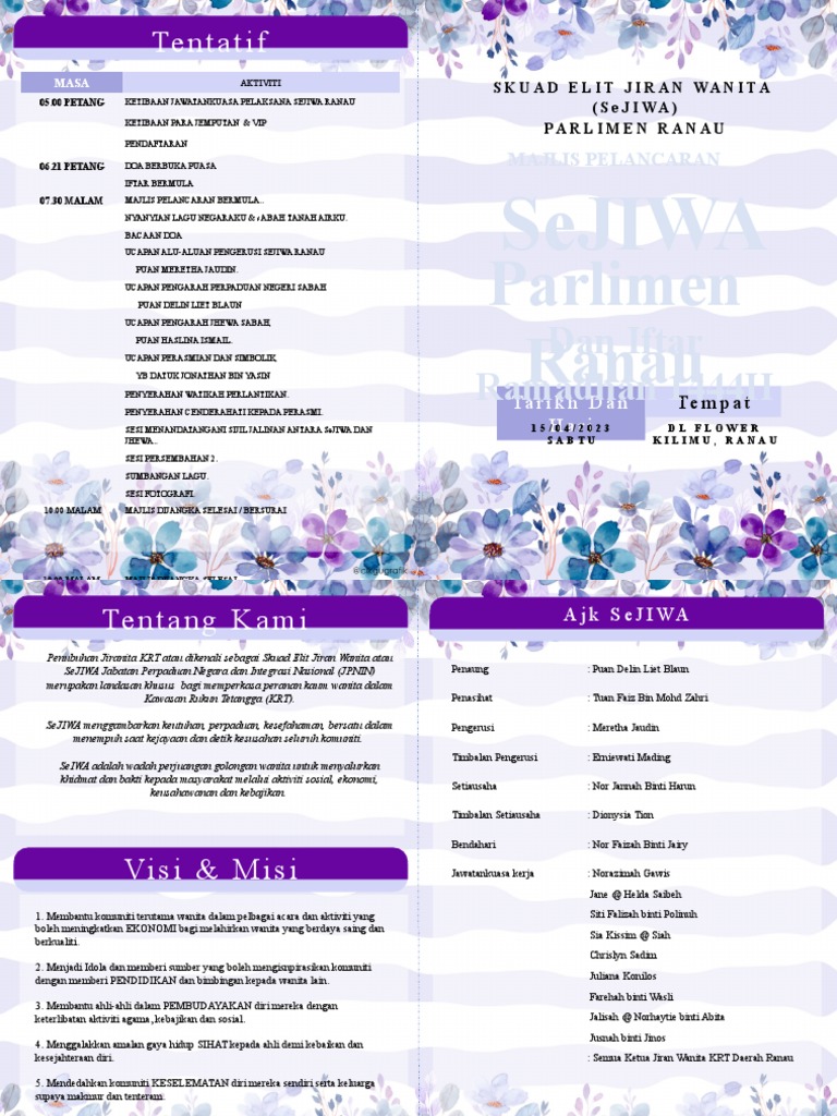 Buku Program Sejiwa | PDF