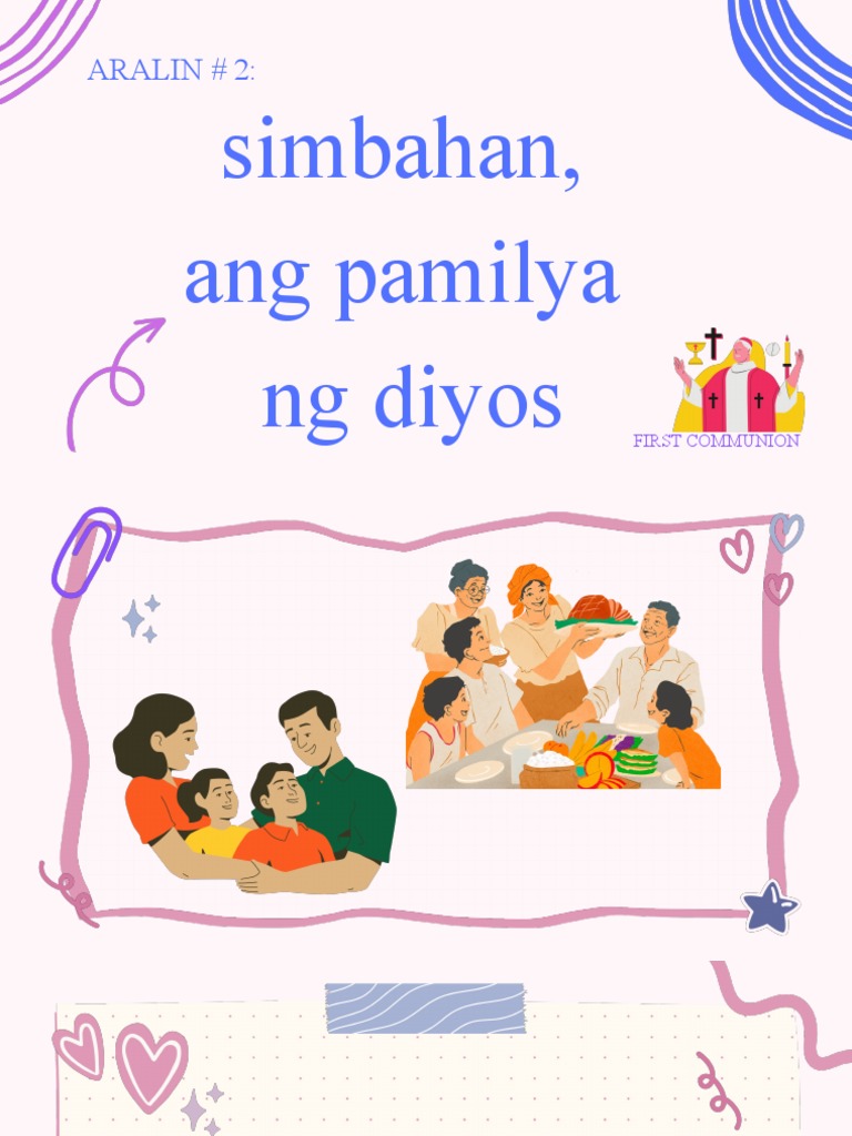Aralin_2_SIMBAHAN ANG PAMILYA NG DIYOS | PDF