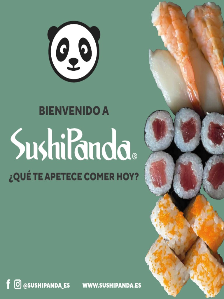 Bienvenido A: ¿Qué Te Apetece Comer Hoy? | PDF | Sushi | Alimentos