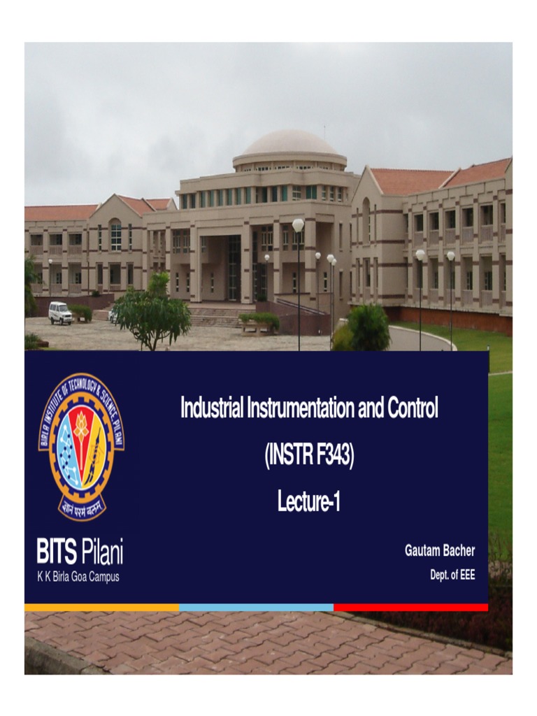 IIC-Lecture 1 | PDF | Process Control | Automation