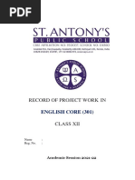 Certificate and Acknowledgement Class 12th Project | PDF