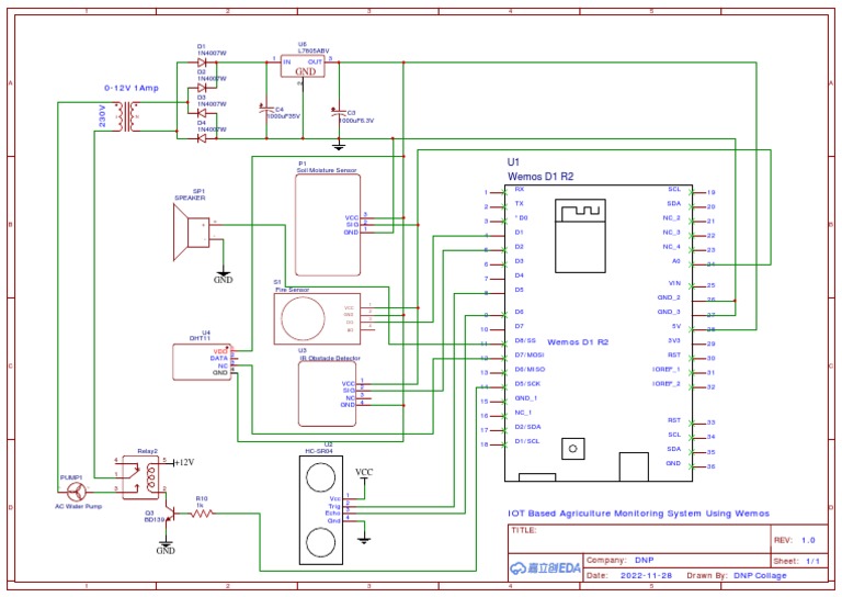 DNP IOT Irrigation Wemos - 2022-11-28 | PDF