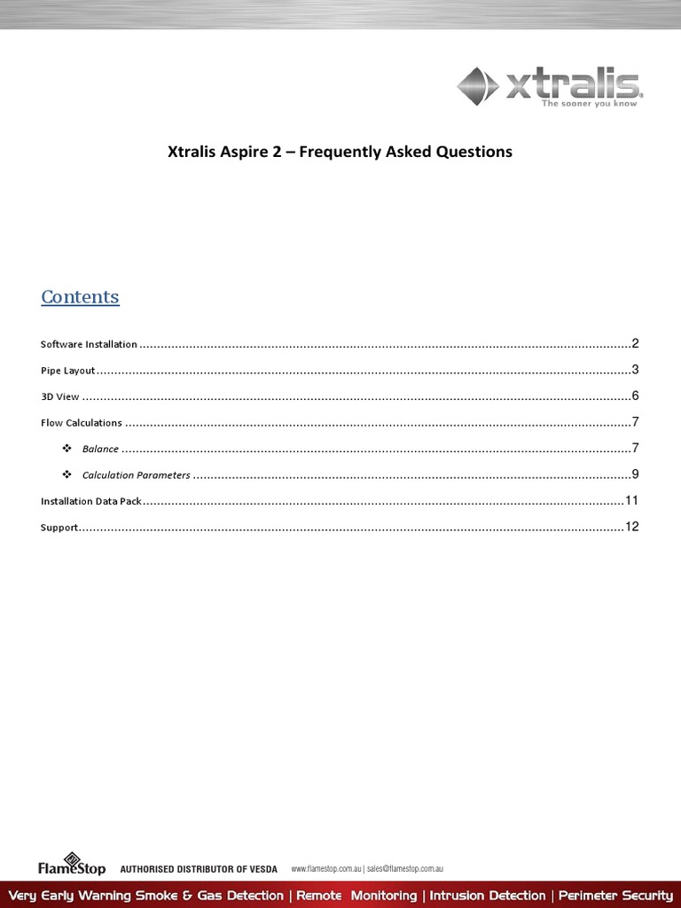 Tech Tip - VESDA Aspire 2 - FAQ 2019 © | PDF | Microsoft Windows ...