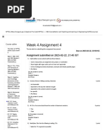 Week 4 - Assignment With Ans | PDF | Learning | Knowledge