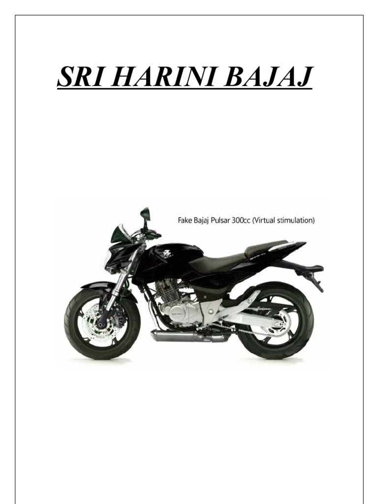 Internship - Bajaj | PDF | Machines | Vehicle Parts