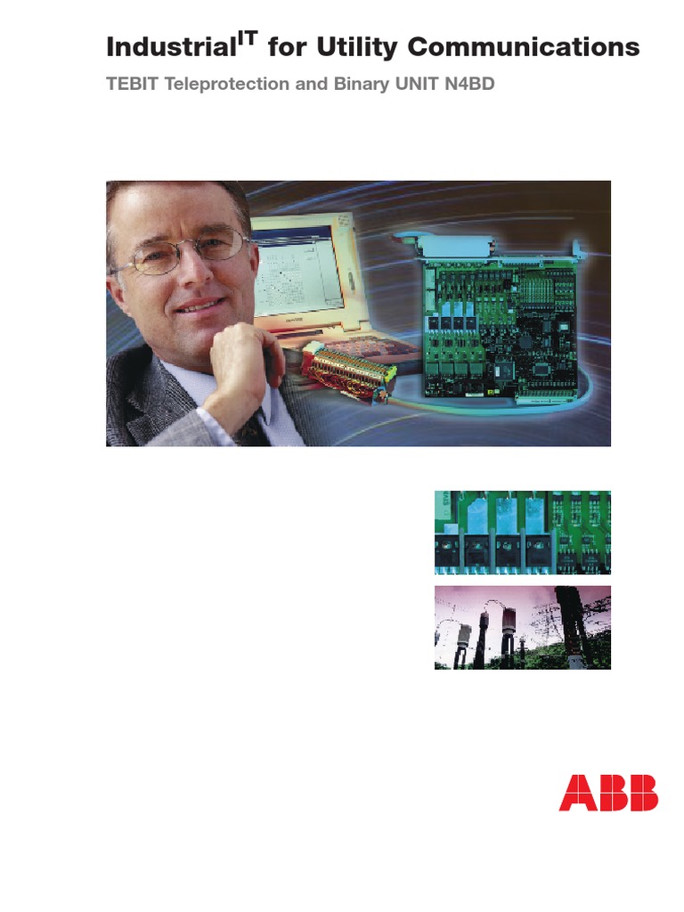 Industrial For Utility Communications: TEBIT Teleprotection and Binary UNIT N4BD | PDF | Relay ...