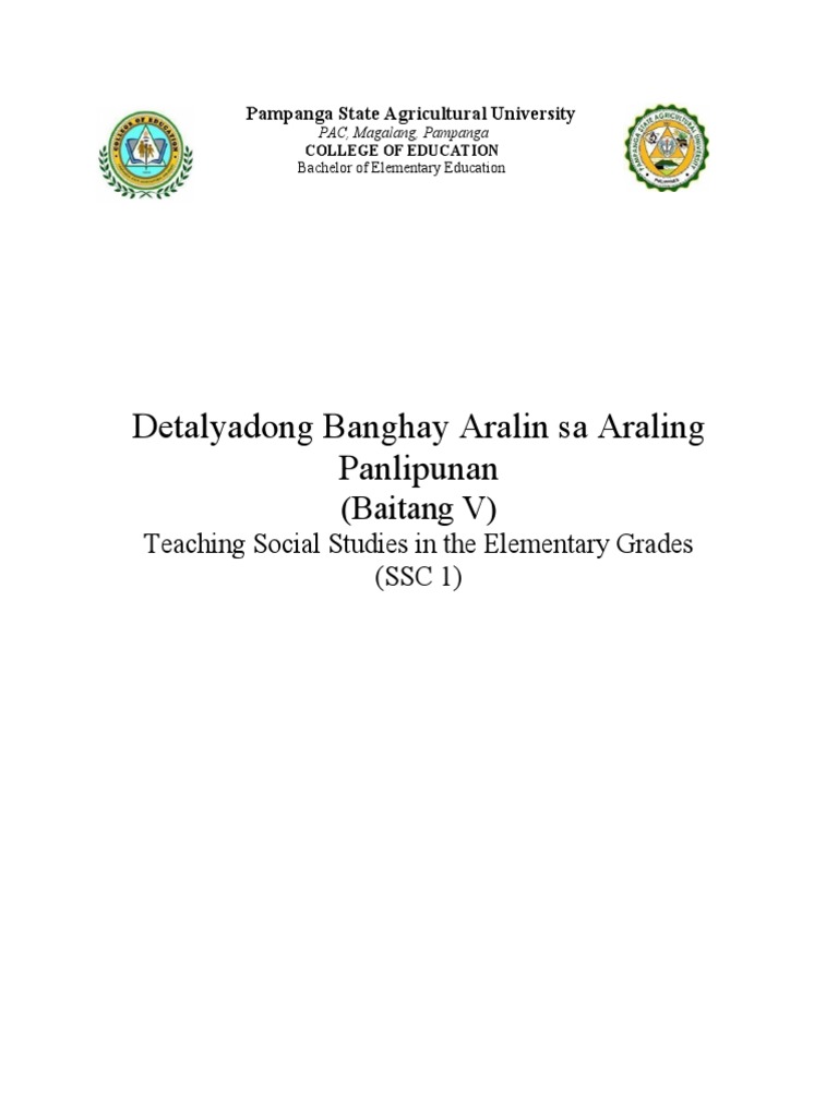 Sample Lesson Plan - AP5 | PDF