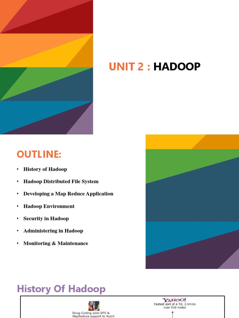 Bda - Unit 2 | PDF | Apache Hadoop | Map Reduce