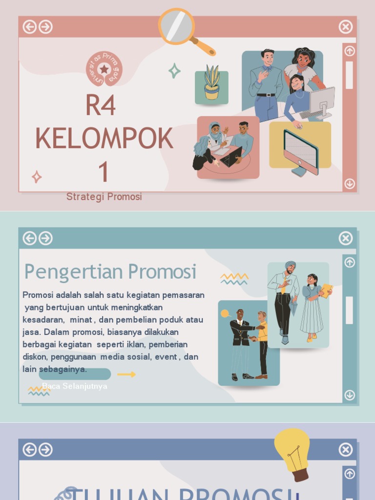 R4 Kelompok 1 Strategi Promosi | PDF