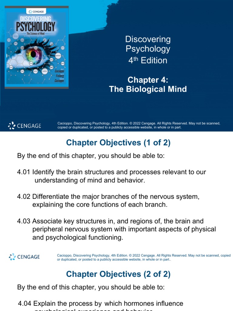Discovering Psychology 4 Edition: The Biological Mind | PDF ...