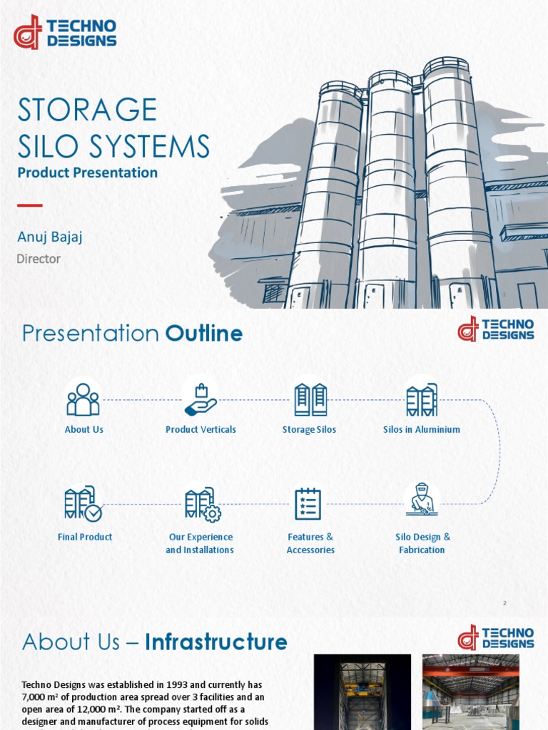 Techno Designs - Silo Product Presentation | PDF | Welding | Construction