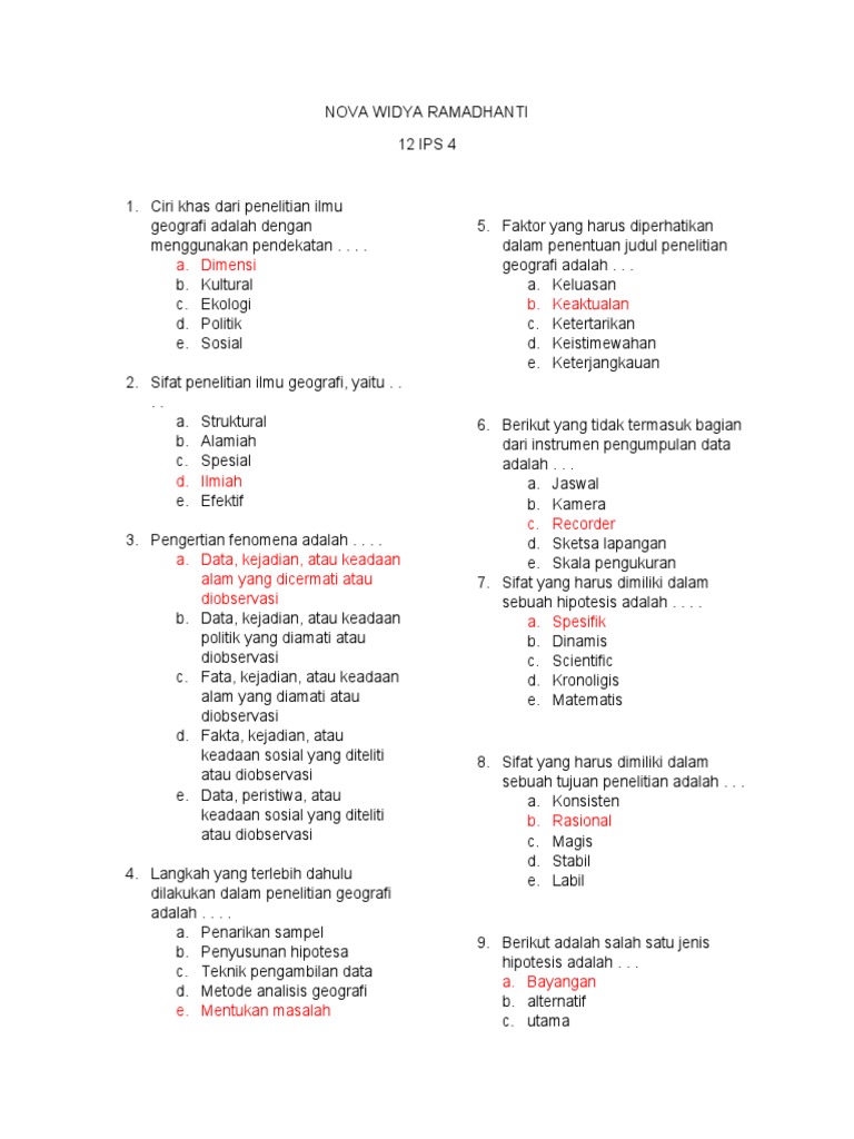 Perbaikan Nilai | PDF