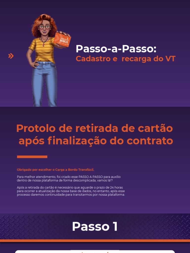 Passo A Passo Cadastro Inicial No Site | PDF
