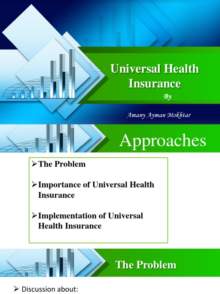 Universal Health Insurance: by Amany Ayman Mokhtar | PDF | Universal ...