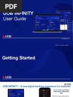 UOB Infinity User Management Guide | PDF | Cheque | Payments