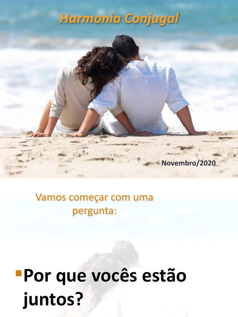 Harmonia Conjugal - Palestra | PDF | Amor