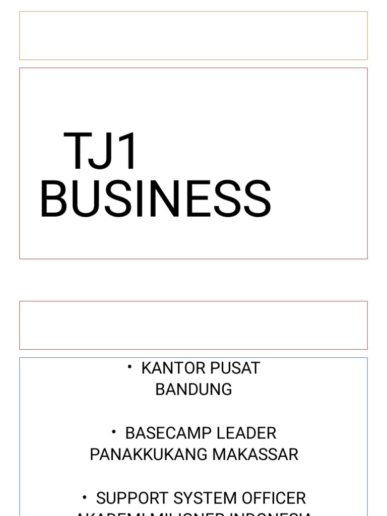 TJ1 Presentation | PDF