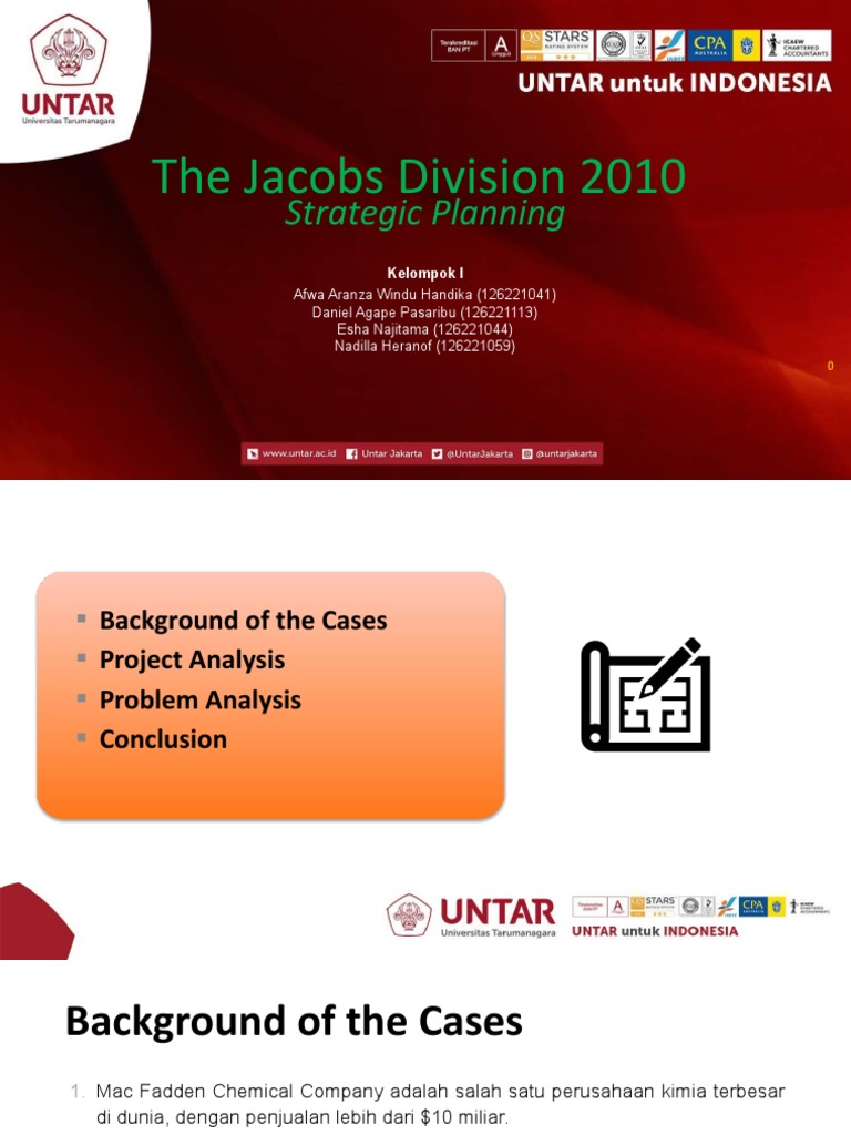 The Jacobs Division - Kelompok I | PDF | Teknologi & Rekayasa