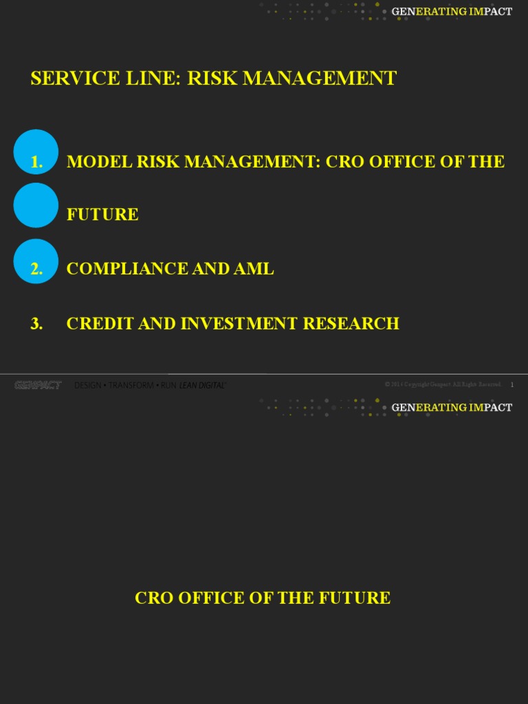 Service Line: Risk Management | PDF | Business | Economies