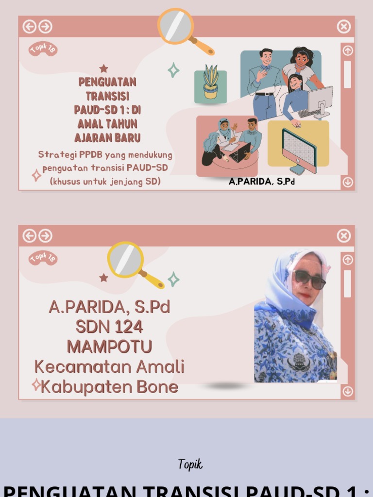 Aksi Nyata Strategi PPDB Yang Mendukung Penguatan Transisi PAUD-SD ... Aksi Nyata Strategi PPDB Yang Mendukung Penguatan Transisi PAUD-SD ...