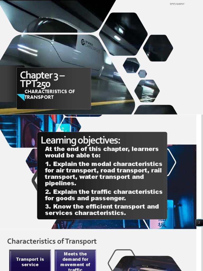 Chapter 3 | PDF | Transport | Train