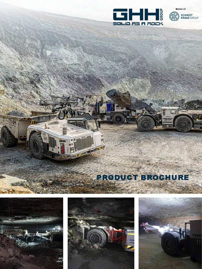 GHH Group Product Brochure LD EN | PDF | Truck | Pipe (Fluid Conveyance)