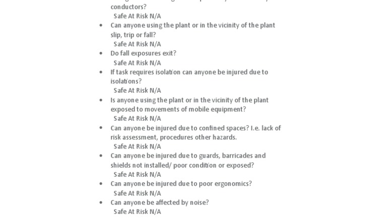 HIRA Safety Assessment Overview | PDF
