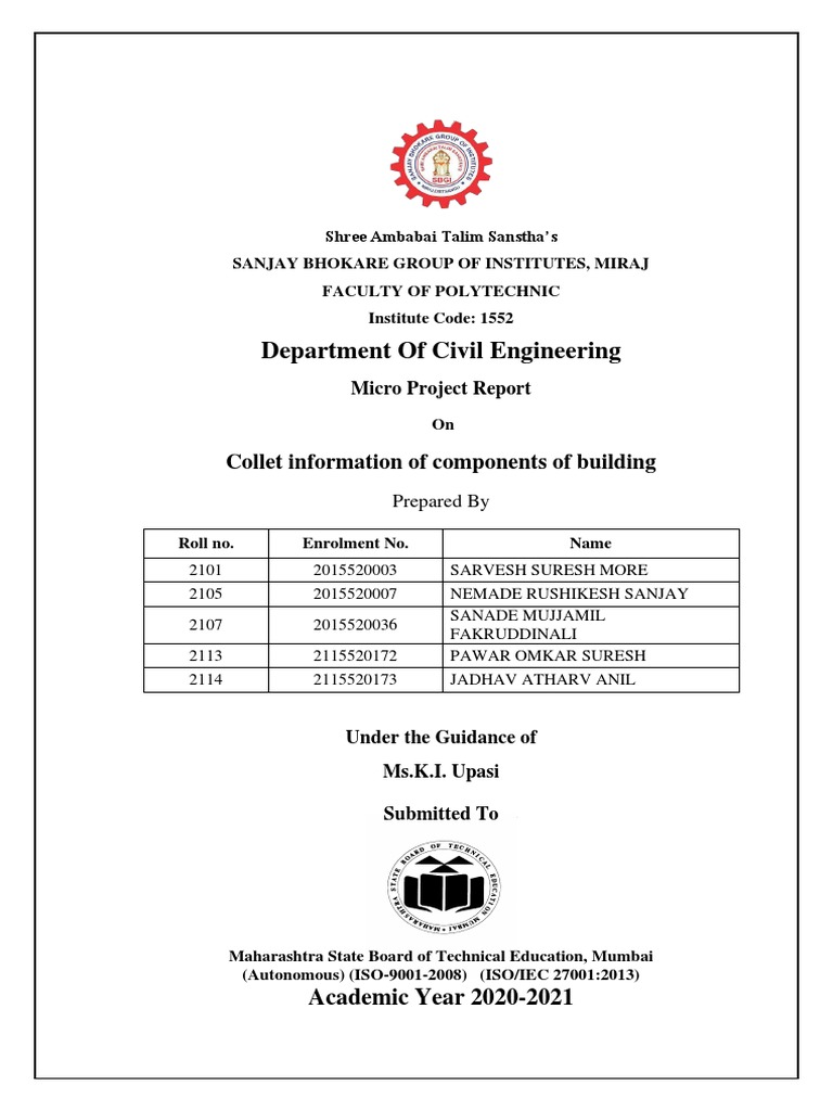 BCO Micro Project Report | PDF | Art | Technology & Engineering BCO Micro Project Report | PDF | Art | Technology & Engineering