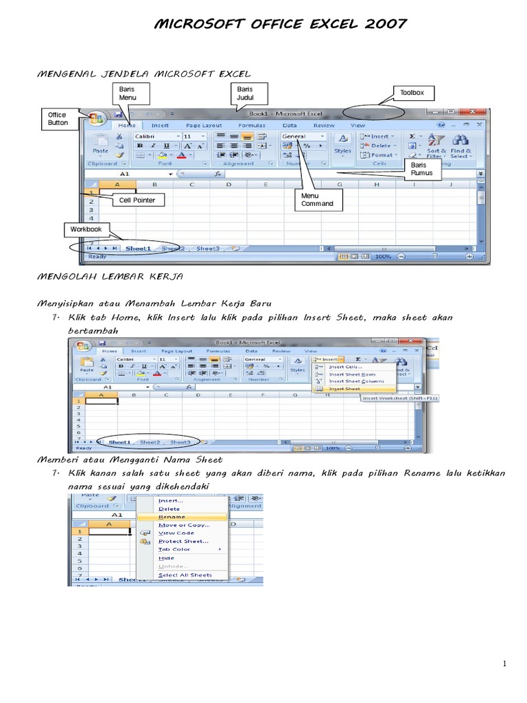 Ms Excel 2007 Pdf