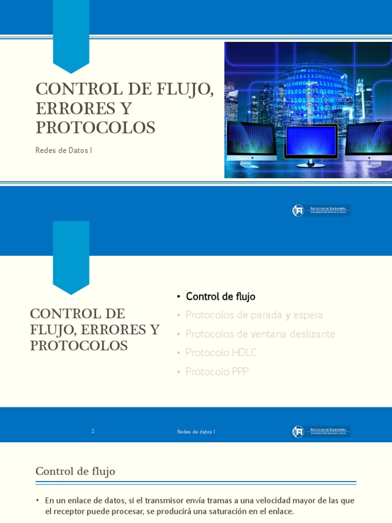 7-Control de Flujo | PDF | Red de área amplia | Protocolos de internet