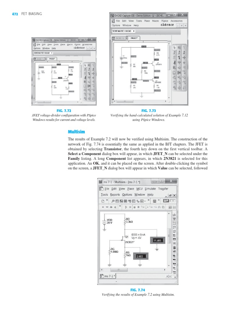 Fet Biasing Review Pdf Field Effect Transistor Computer Engineering