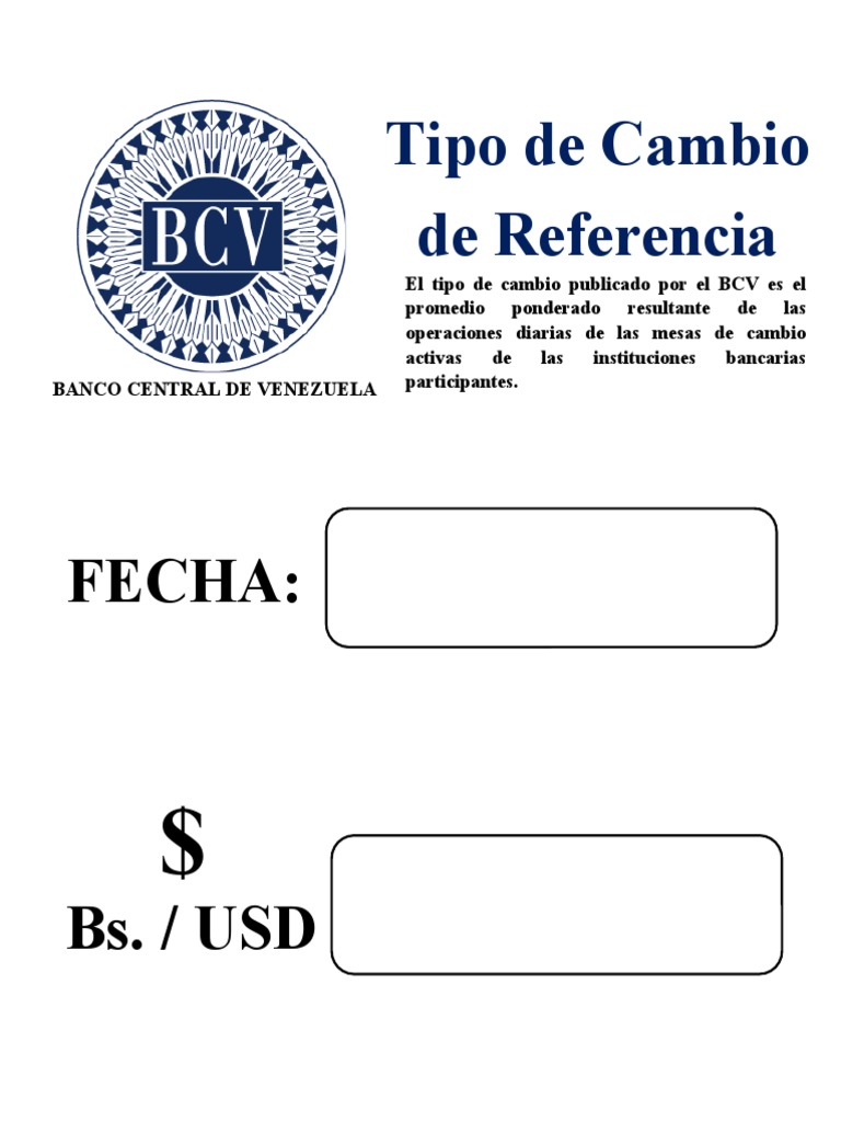 Formato BCV | PDF
