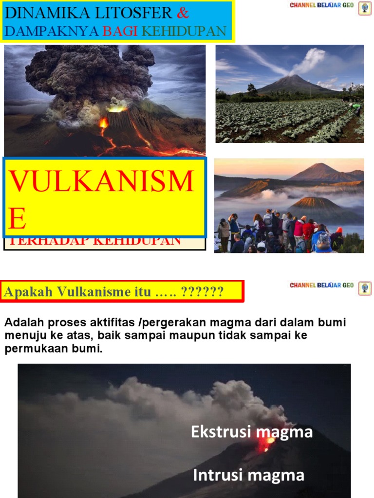 Dampak Vulkanisme terhadap Kehidupan | PDF | Ilmu Sosial | Sains ...