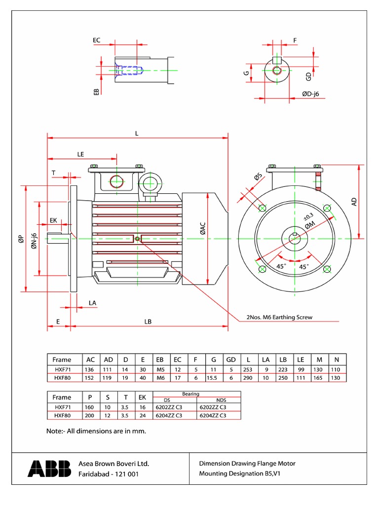 Flange Motor | PDF