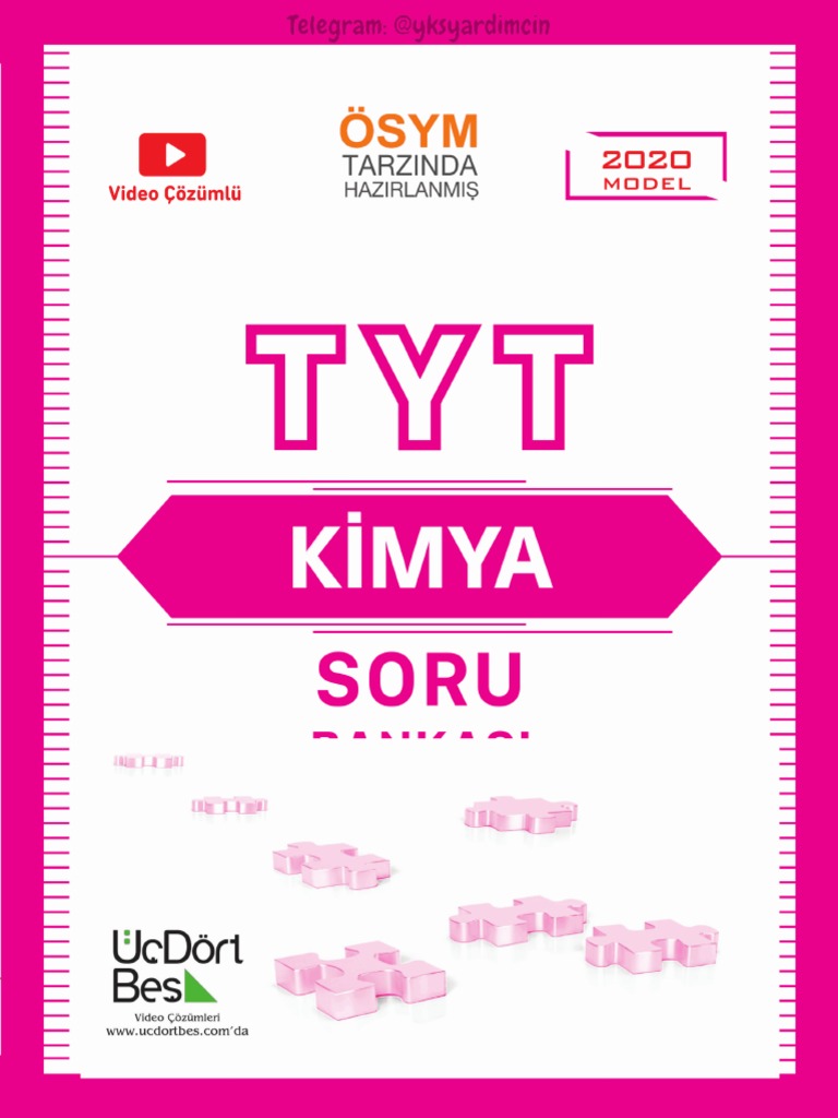345 Yayınları - TYT Kimya - Soru Bankası | PDF