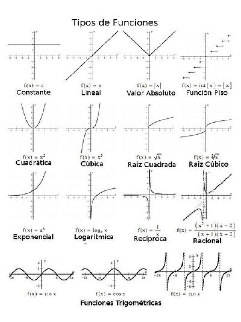 Tipo de Funciones | PDF