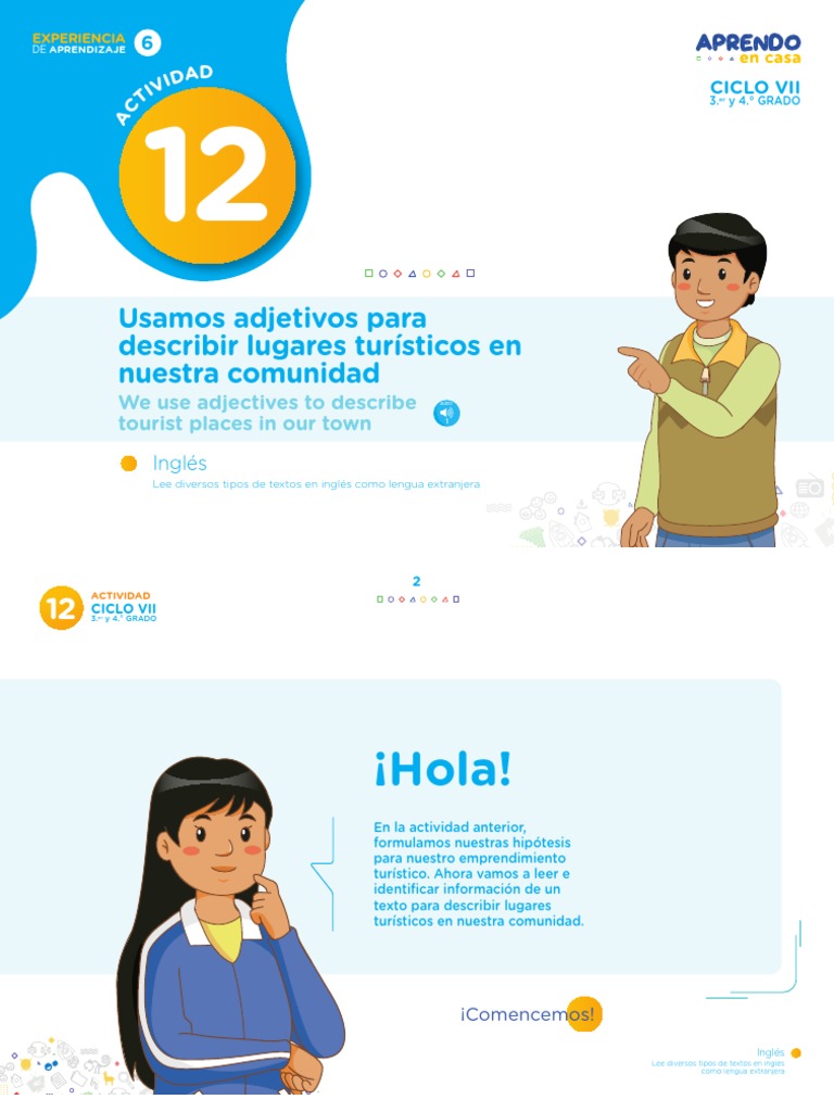 12 Usamos Adjetivos para Describir Lugares Turísticos en Nuestra ...