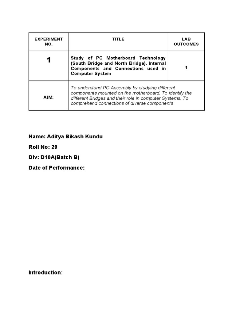 Coa Exp 1 | PDF | Manufactured Goods | Video Game Platforms