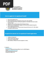 Pasig City Business Permit Requirements | PDF | Business | Taxes