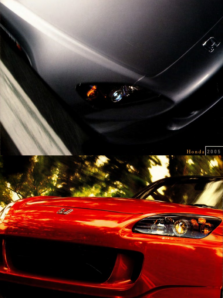 2005 Honda S2000 Brochure | PDF