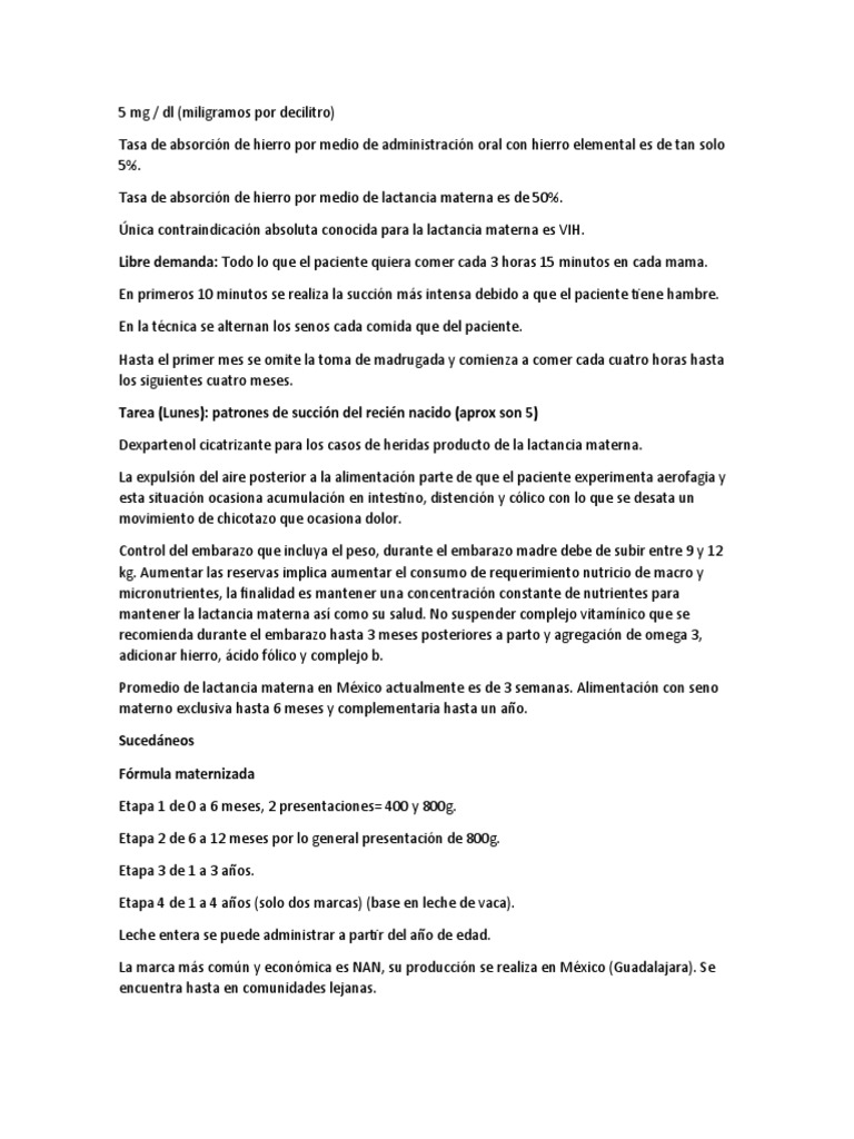 Lactancia Materna y Sucedáneos en México | PDF | Amamantamiento | El ...