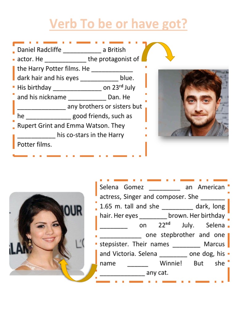 Verb To Be - Have Got | PDF