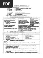 Sesión de Aprendizaje #02 | PDF | Piel | Aprendizaje