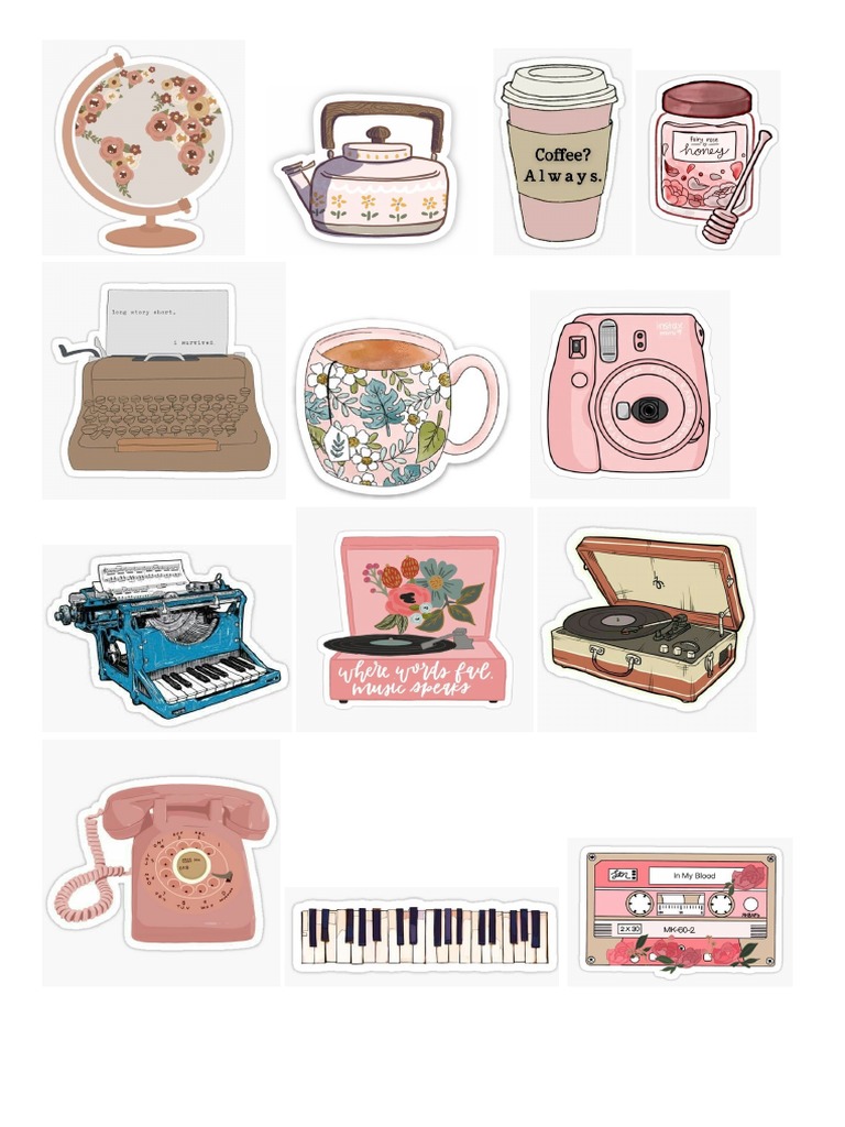 Stickers January | PDF