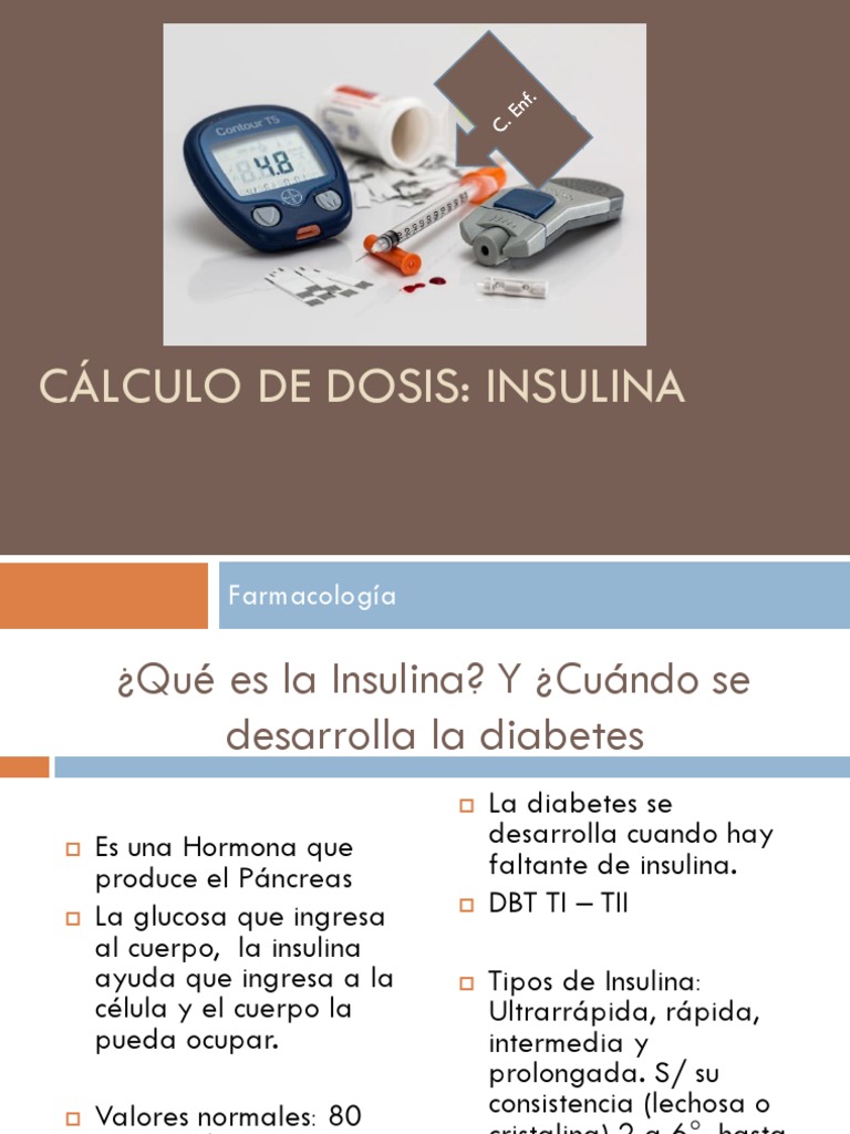 Cálculo de Dosis de Insulina Rápida | PDF | Salud y bienestar